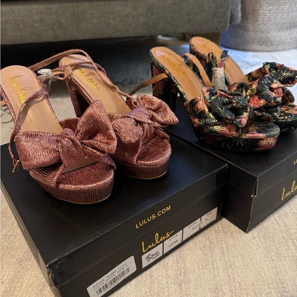 Lulus | Shoes | New Randall Loeffler Inspired Platform Heels | Poshmark